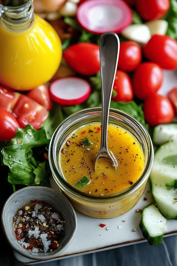 French-Dressing Rezept – Würziges Salatdressing für Nizza-Salat